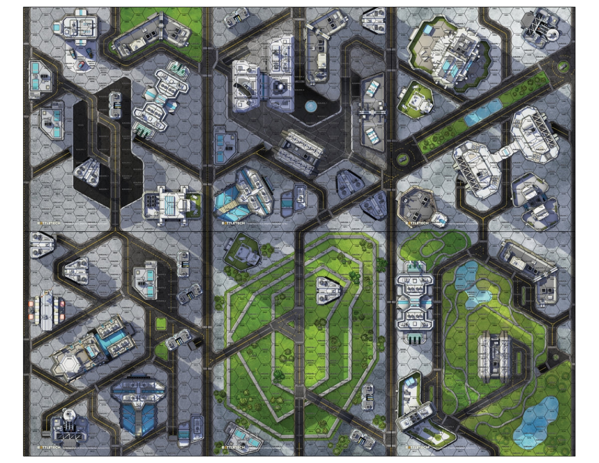 BattleTech: Map Pack - City | Lazarus Games