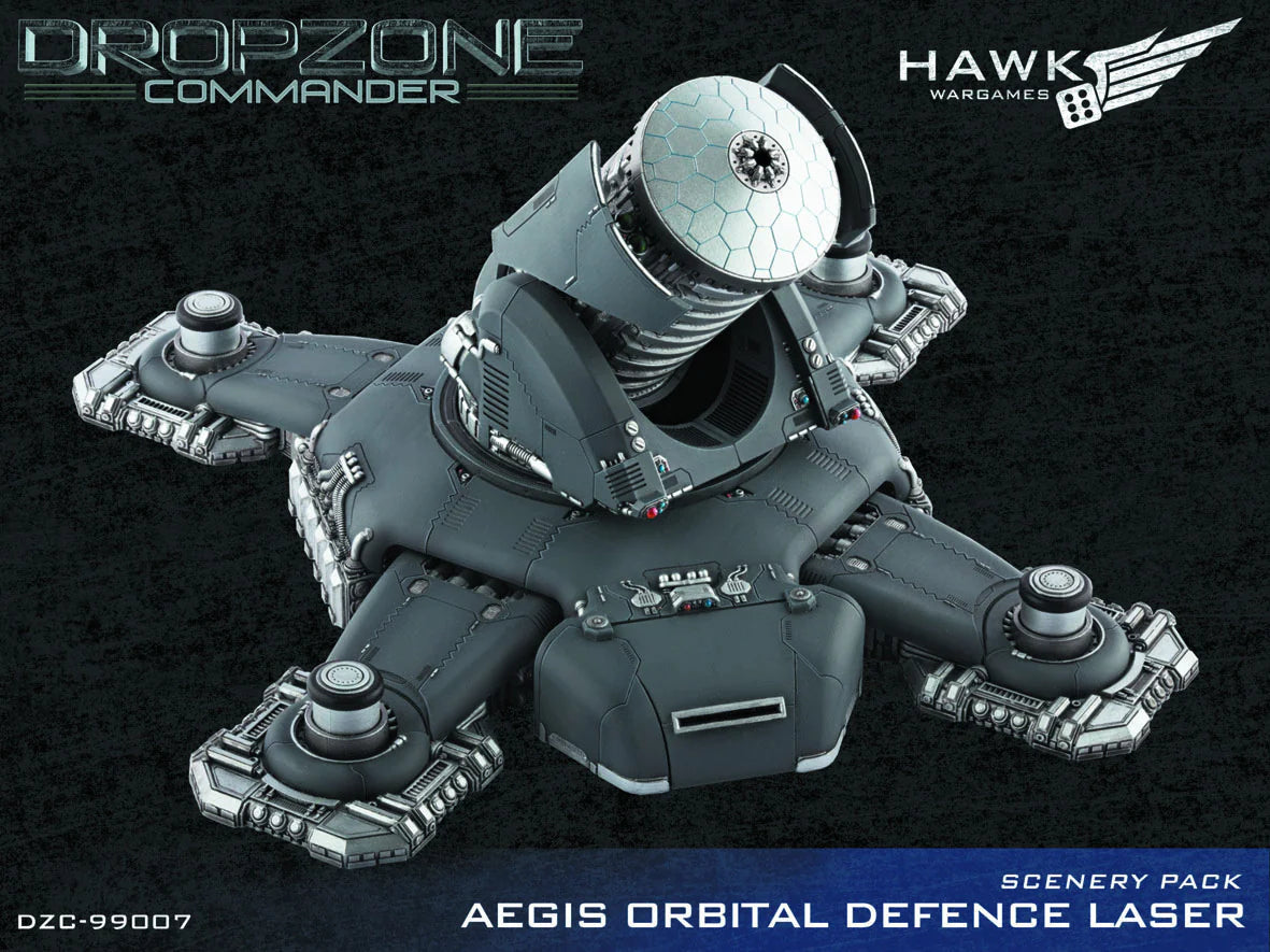 Dropzone Commander: Aegis Orbital Defence Laser Scenery Pack | Lazarus Games