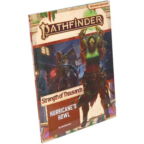 Pathfinder, 2e: Adventure Path- Hurricane’s Howl (Strength of Thousand | Lazarus Games