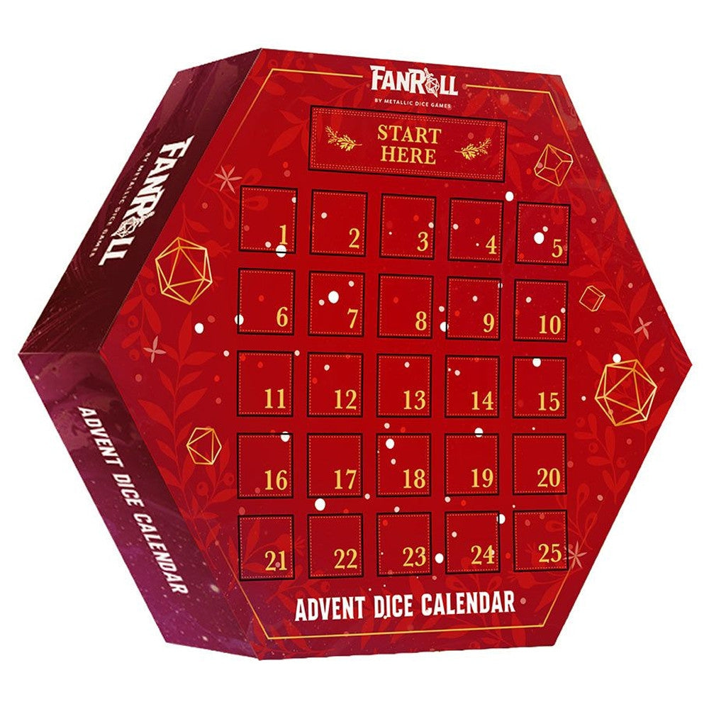 Advent Dice Calendar: Fanroll 2024 | Lazarus Games