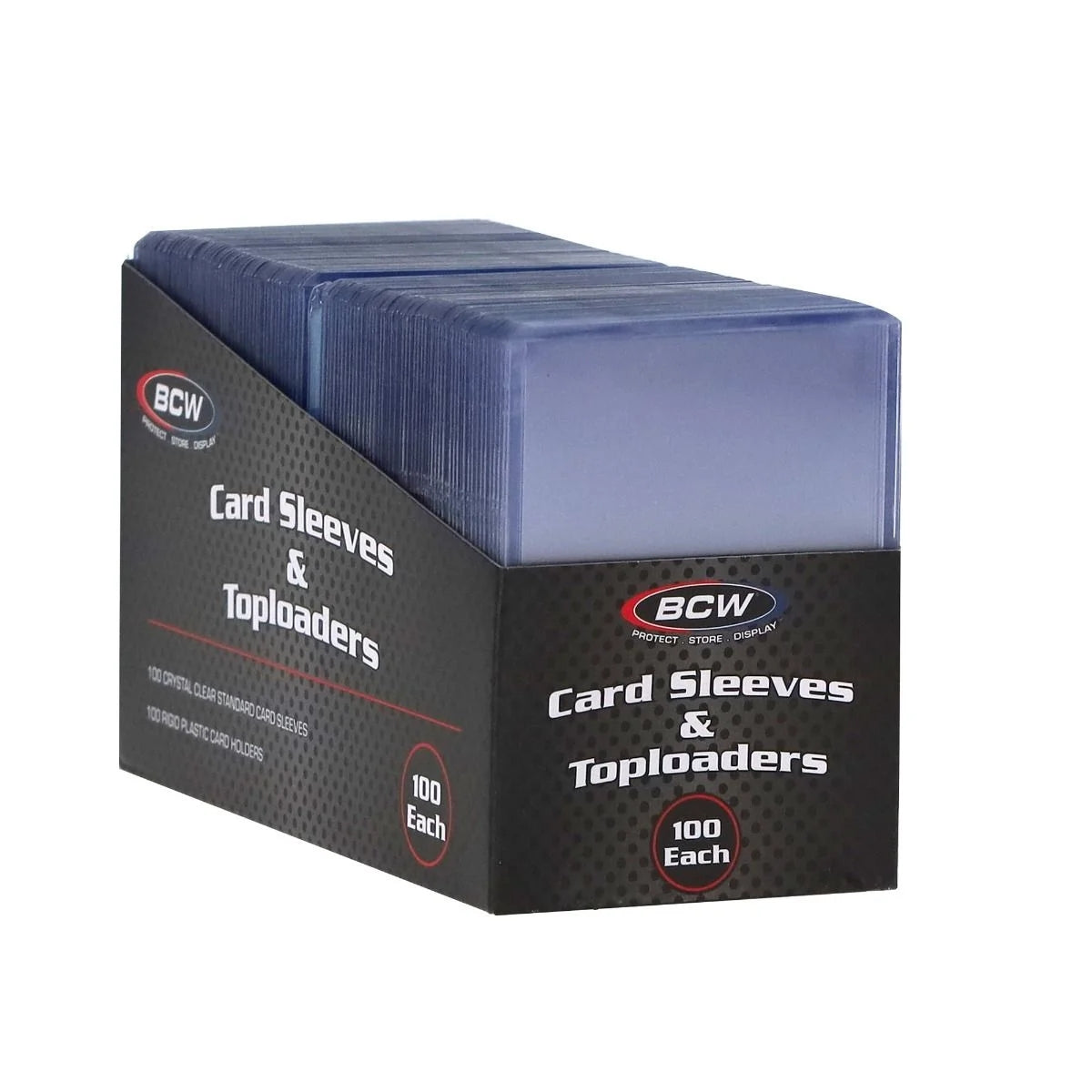 BCW: 100 Count Card Sleeve and Toploader Combo Pack | Lazarus Games