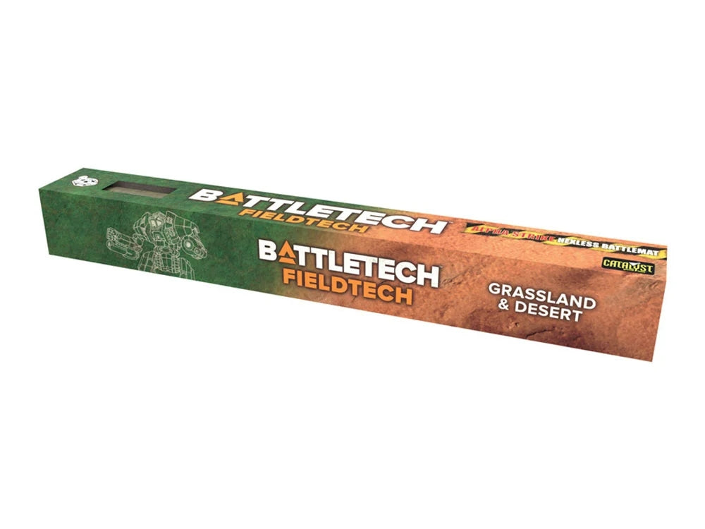 BattleTech: Battle Mat - FieldTech Alpha Strike Grasslands/Desert ...