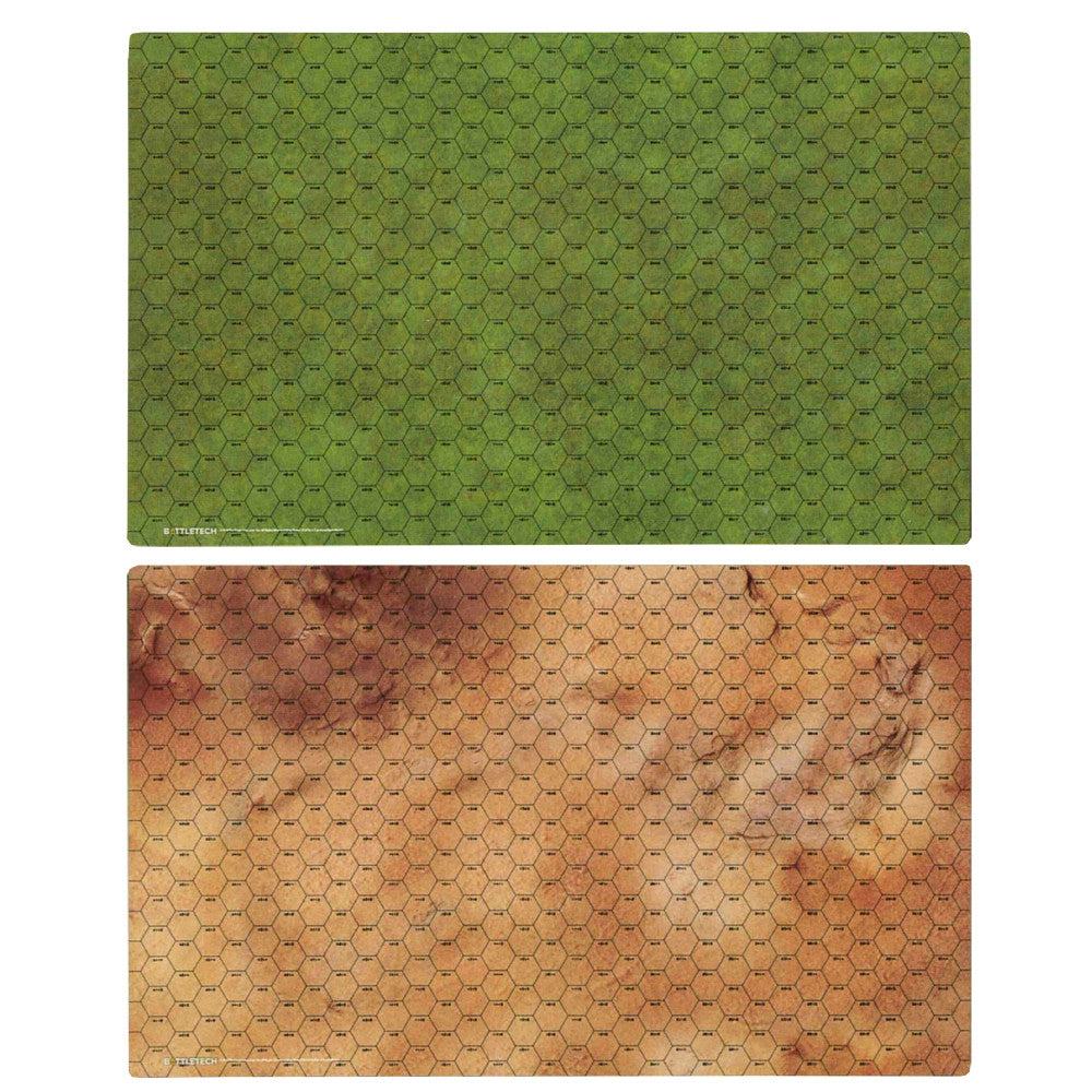 BattleTech: Battle Mat - FieldTech BattleTech Grasslands/Desert ...