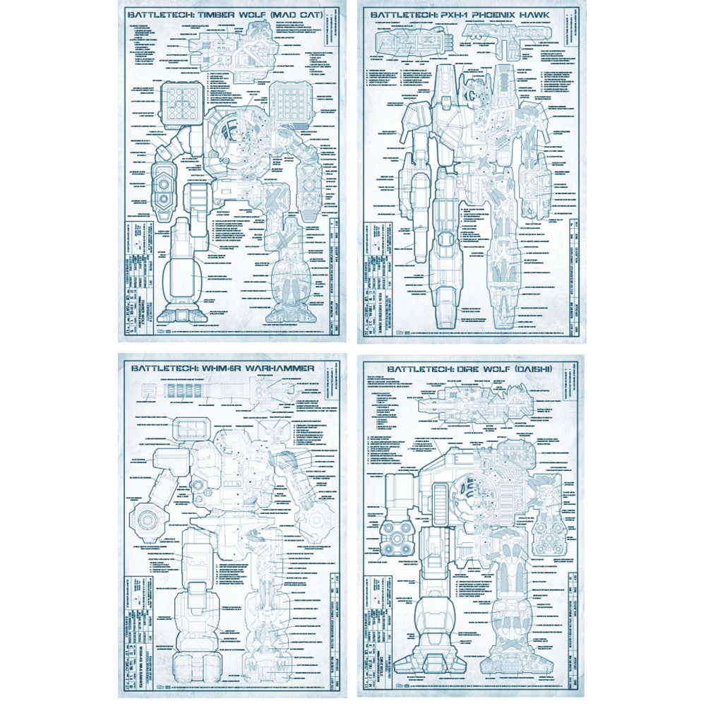 BattleTech: Technical Blueprints | Lazarus Games