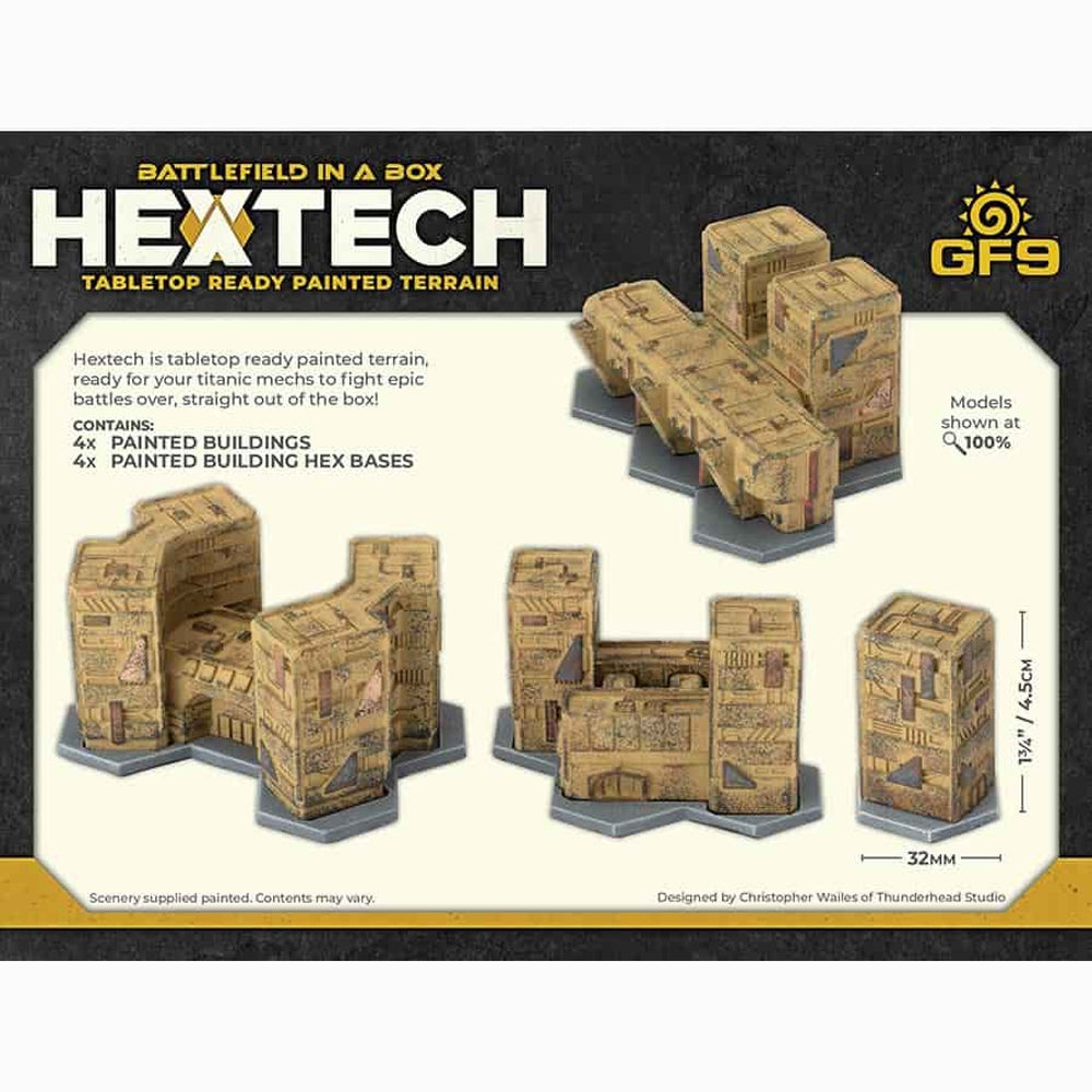 Battlefield in a Box: Hextech - The Sprawl (x4) | Lazarus Games