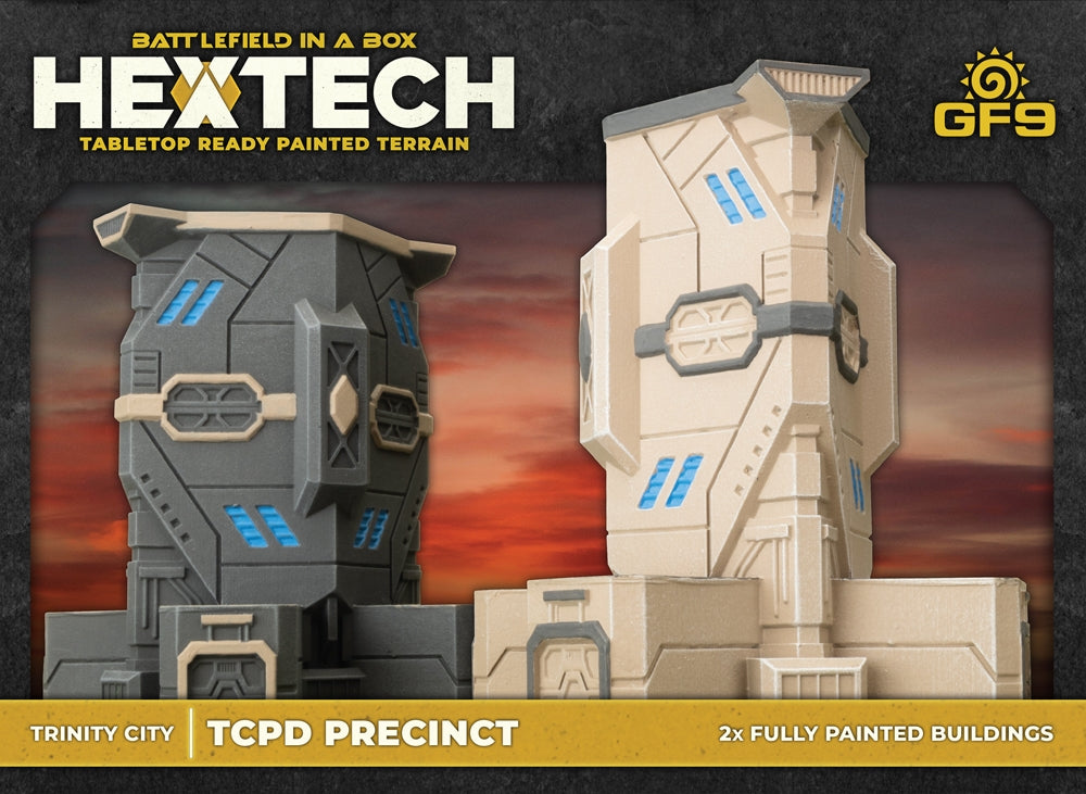 Battlefield in a Box: Hextech - Trinity City - TCPD Precinct | Lazarus ...
