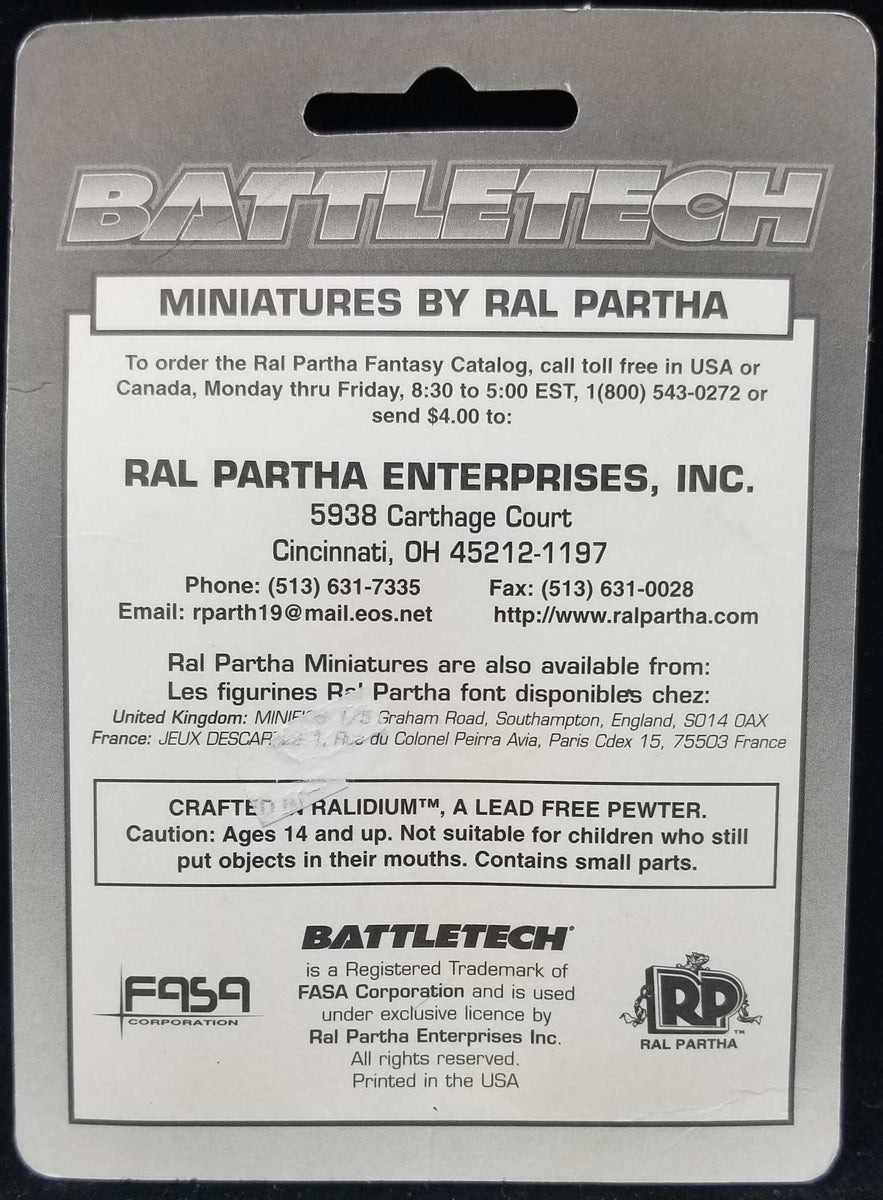 Battletech: Longinus Battle Armor (20-953) | Lazarus Games