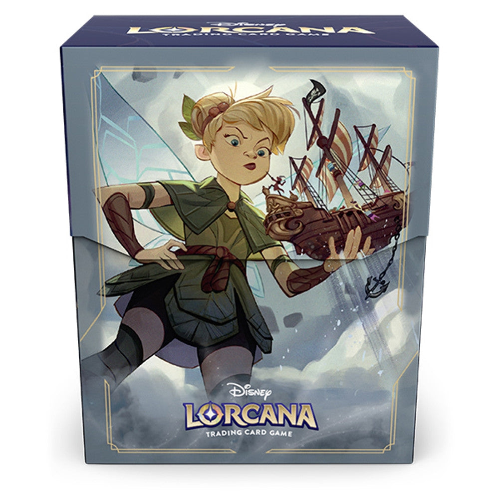 Deck Box: Disney Lorcana- Reign of Jafar- Tinker Bell, Giant Fairy ...