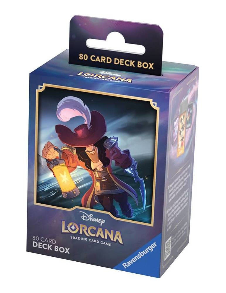 Deck Box: Disney Lorcana - The First Chapter - Captain Hook | Lazarus Games