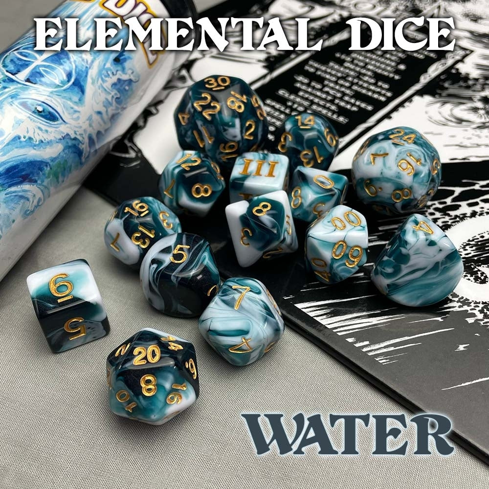 Dungeon Crawl Classics: Elemental Dice - Water | Lazarus Games