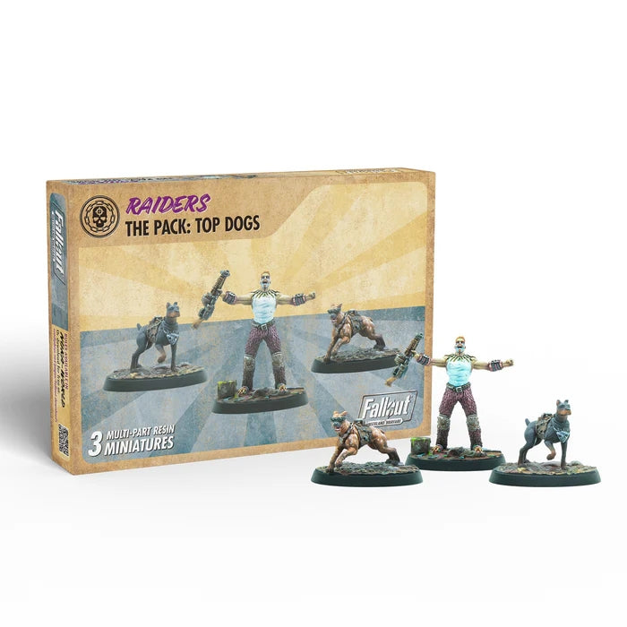 Fallout: Wasteland Warfare - Raiders - The Pack: Top Dogs | Lazarus Games