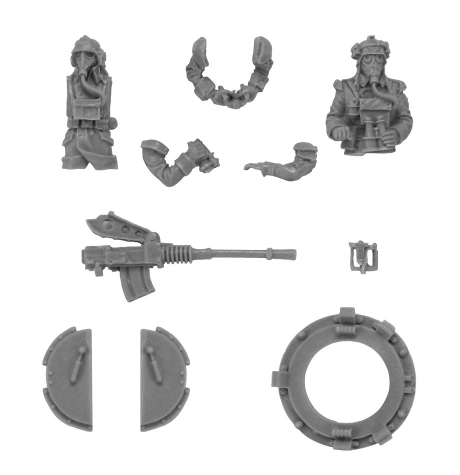 Astra Militarum: Death Korps - Tank Commander with Stubber (Forgeworld ...