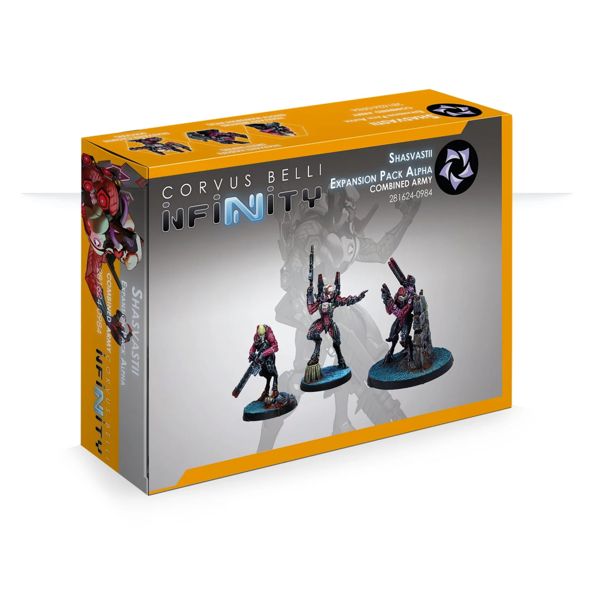 Infinity: Combined Army - Shasvastii Expansion Pack Alpha | Lazarus Games