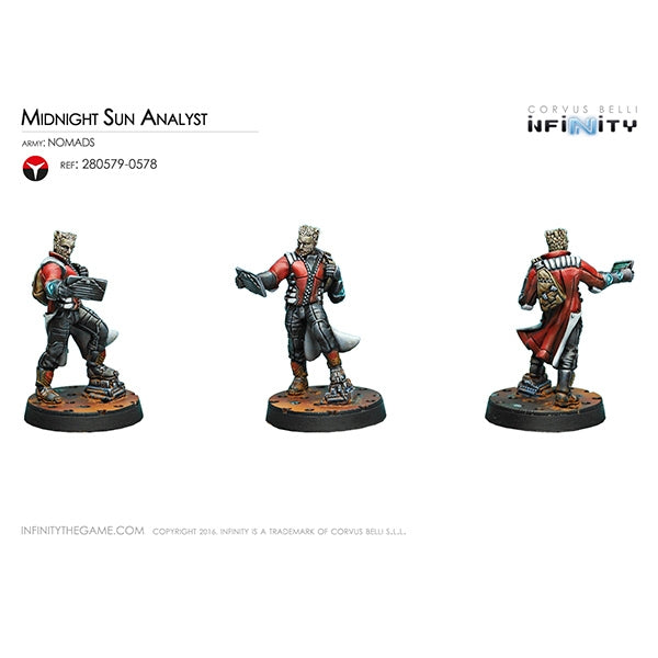 Infinity: Nomads - Midnight Sun Analyst (HVT) | Lazarus Games