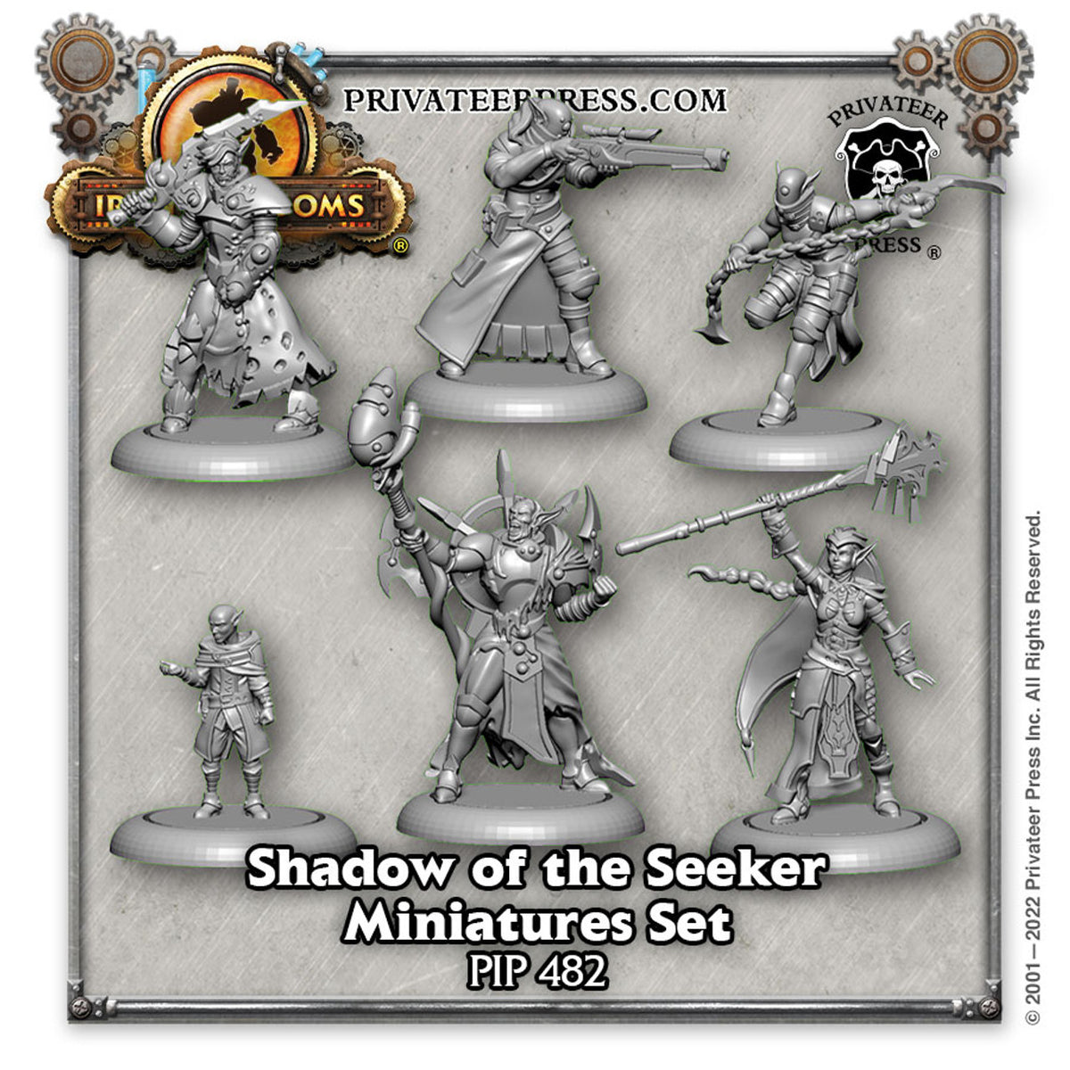 Iron Kingdoms RPG: Shadow of the Seeker Miniatures Set | Lazarus Games