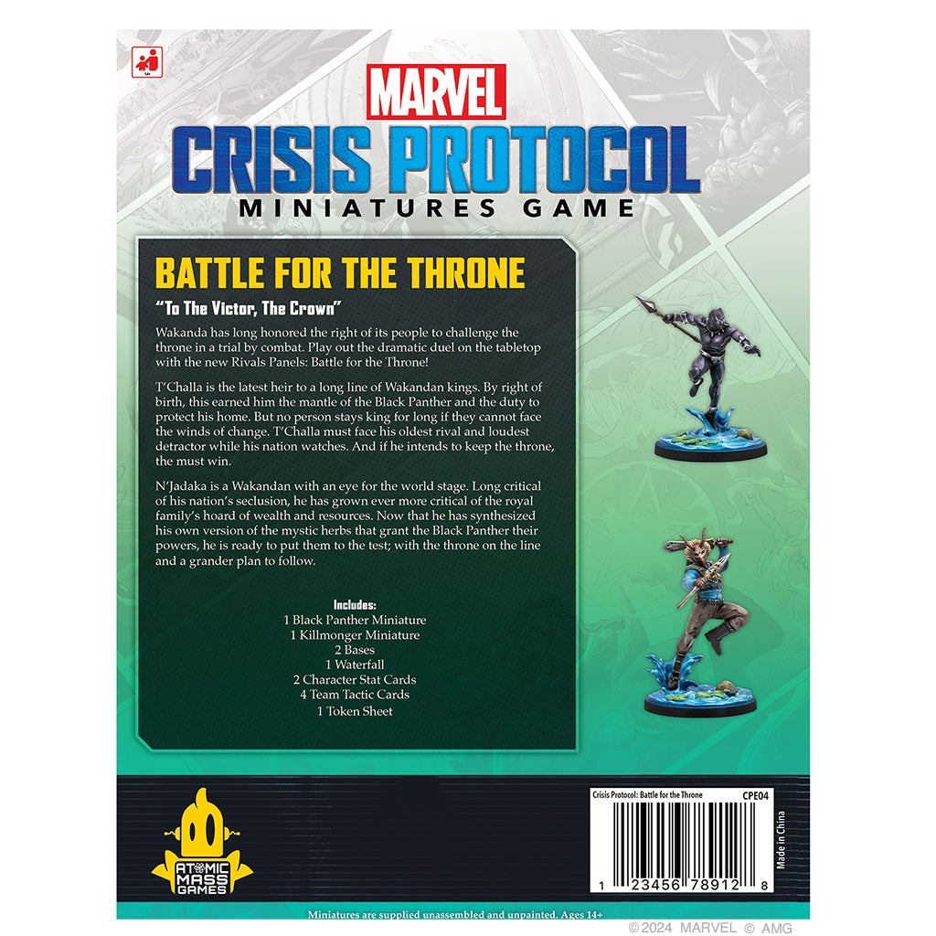 Marvel: Crisis Protocol - Battle for the Throne - Rivals Pack | Lazarus ...