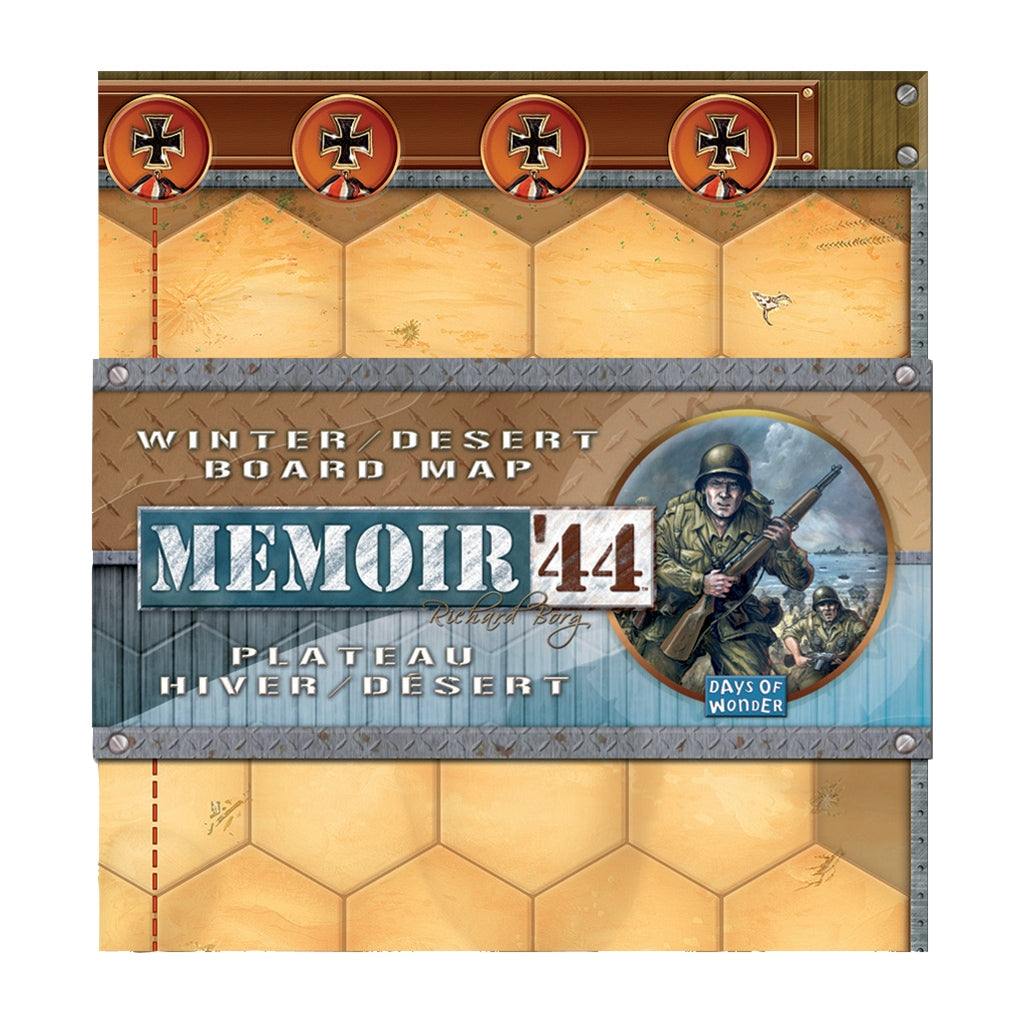 Memoir '44: Winter-Desert Board Map | Lazarus Games