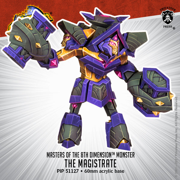 Monsterpocalypse: Masters of the 8th Dimension Monster - The Magistrat ...