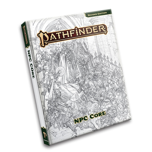 Pathfinder 2e: NPC Core (Sketch Cover) | Lazarus Games
