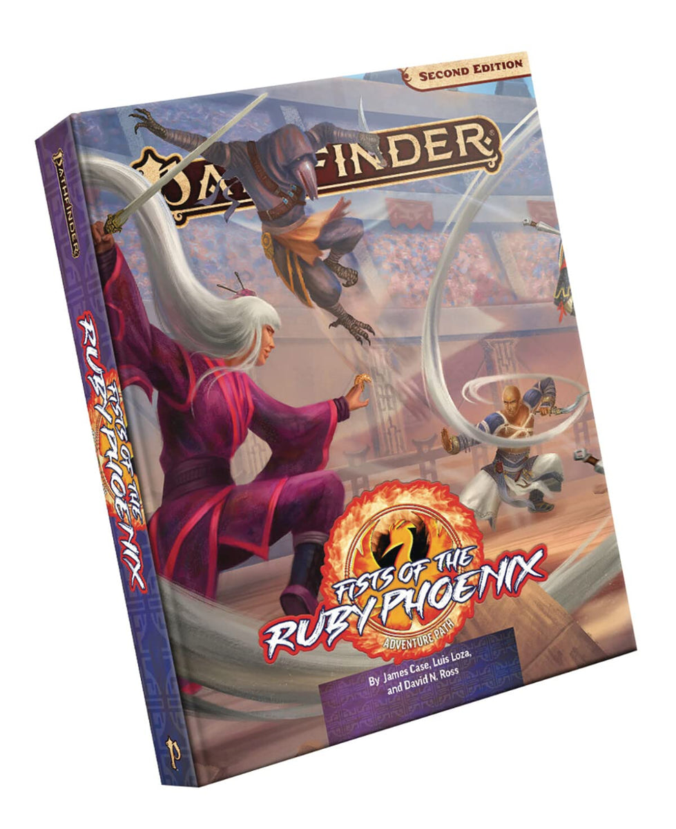 Pathfinder RPG, 2e: Adventure Path- Fists of the Ruby Phoenix | Lazarus ...