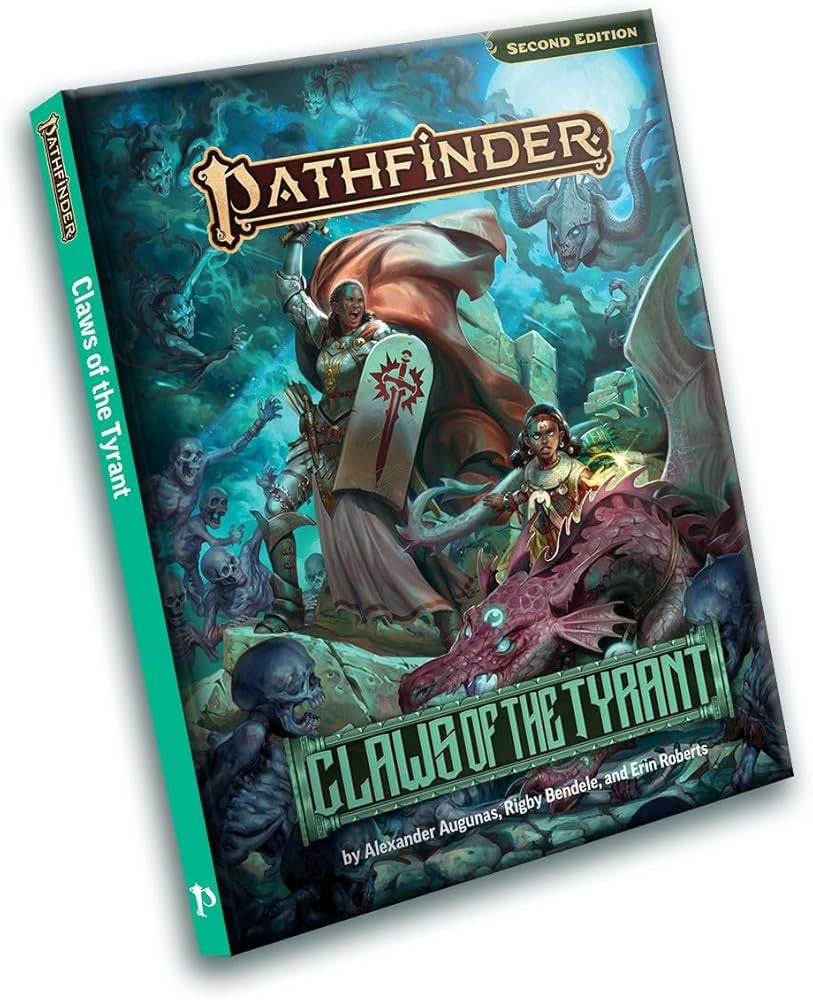 Pathfinder, 2e: Claws of the Tyrant | Lazarus Games