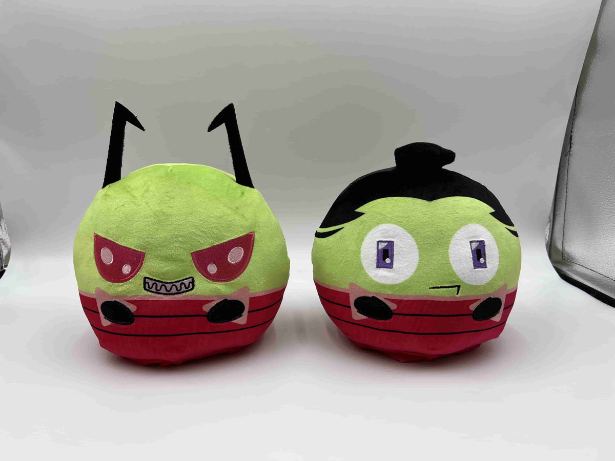 Plushiverse: Reversible Plushie 6in - Invader Zim + Human Disguise ...
