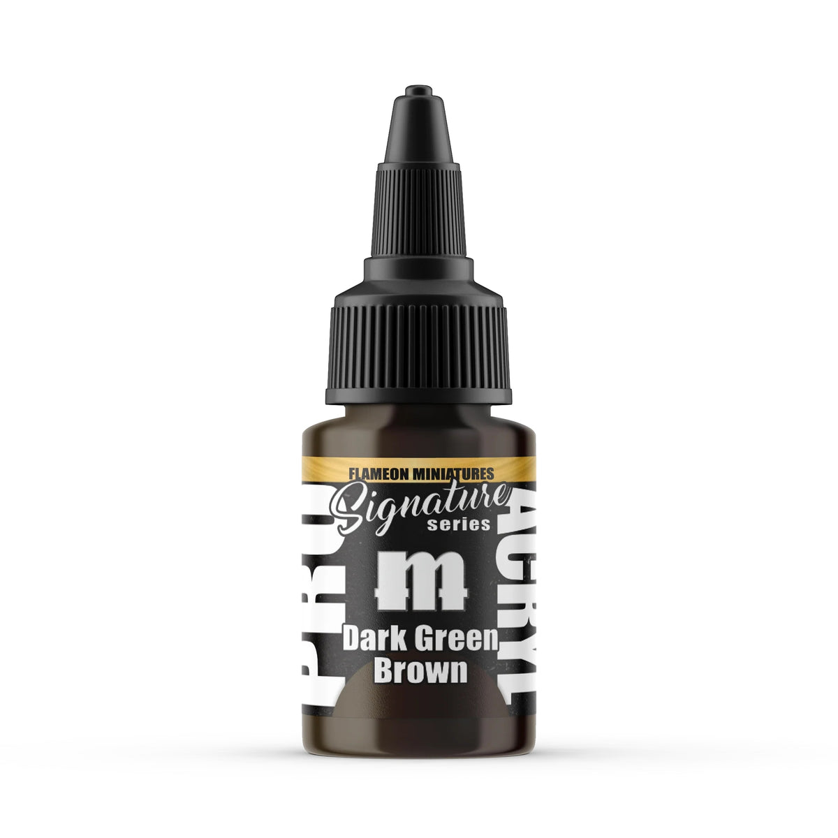 Pro Acryl: Flameon Dark Green Brown (22ml) | Lazarus Games