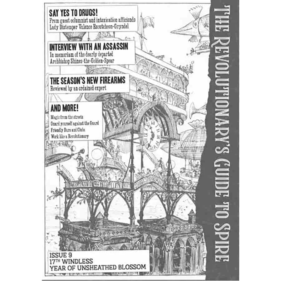 Spire RPG: The Revolutionary`s Guide | Lazarus Games