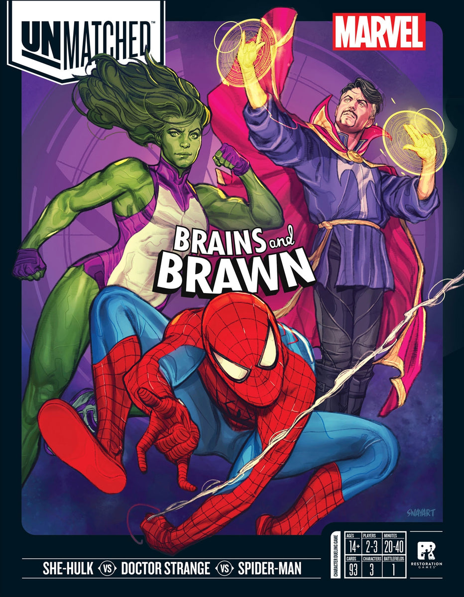 Unmatched: Marvel - Brains and Brawn | Lazarus Games