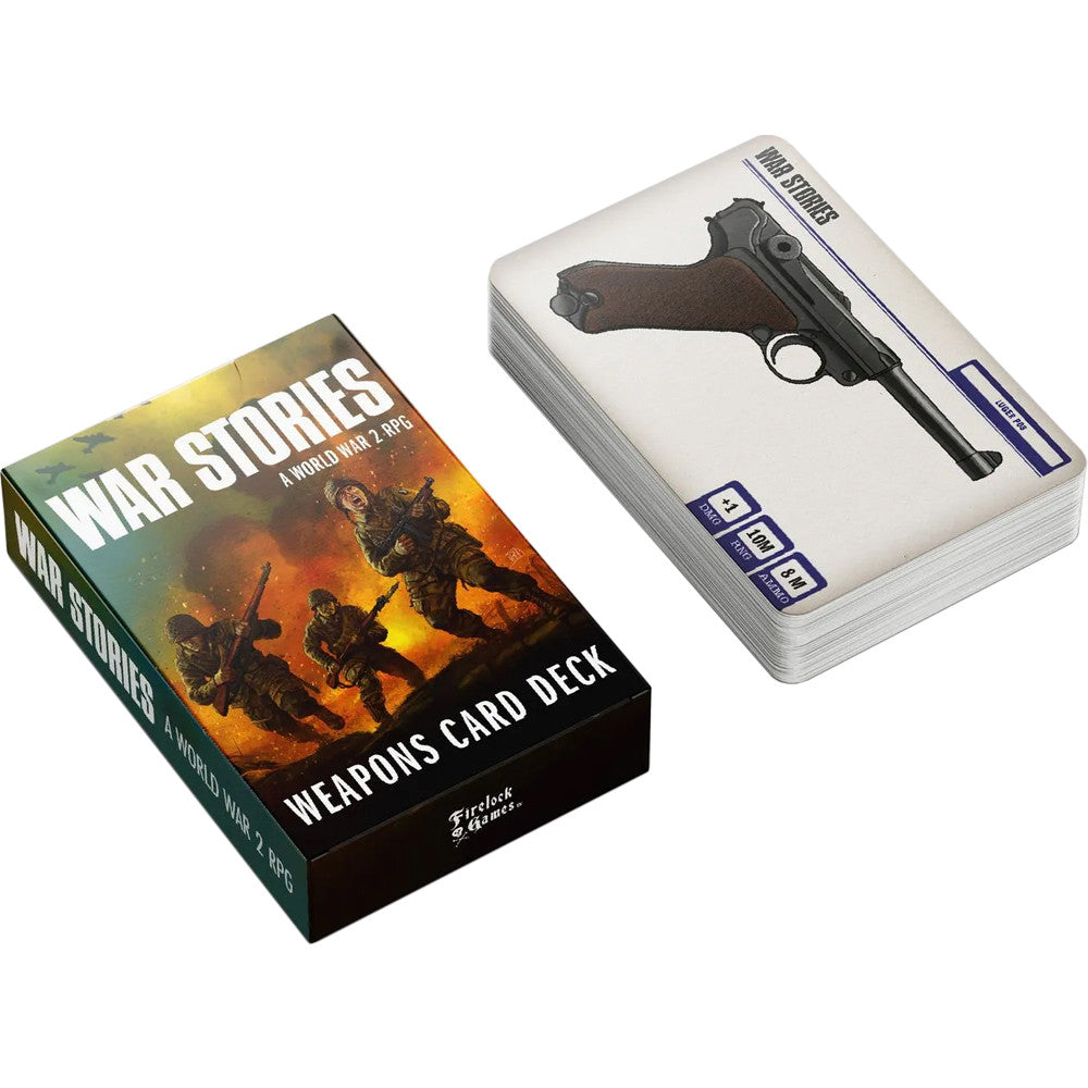 War Stories: Weapons Card Deck | Lazarus Games