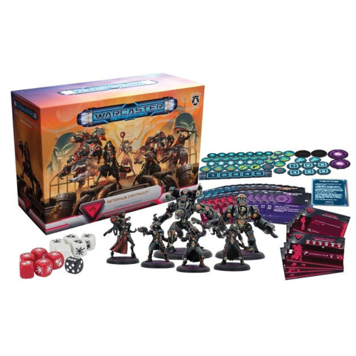 Warcaster: Aeternus Continuum Command Group | Lazarus Games