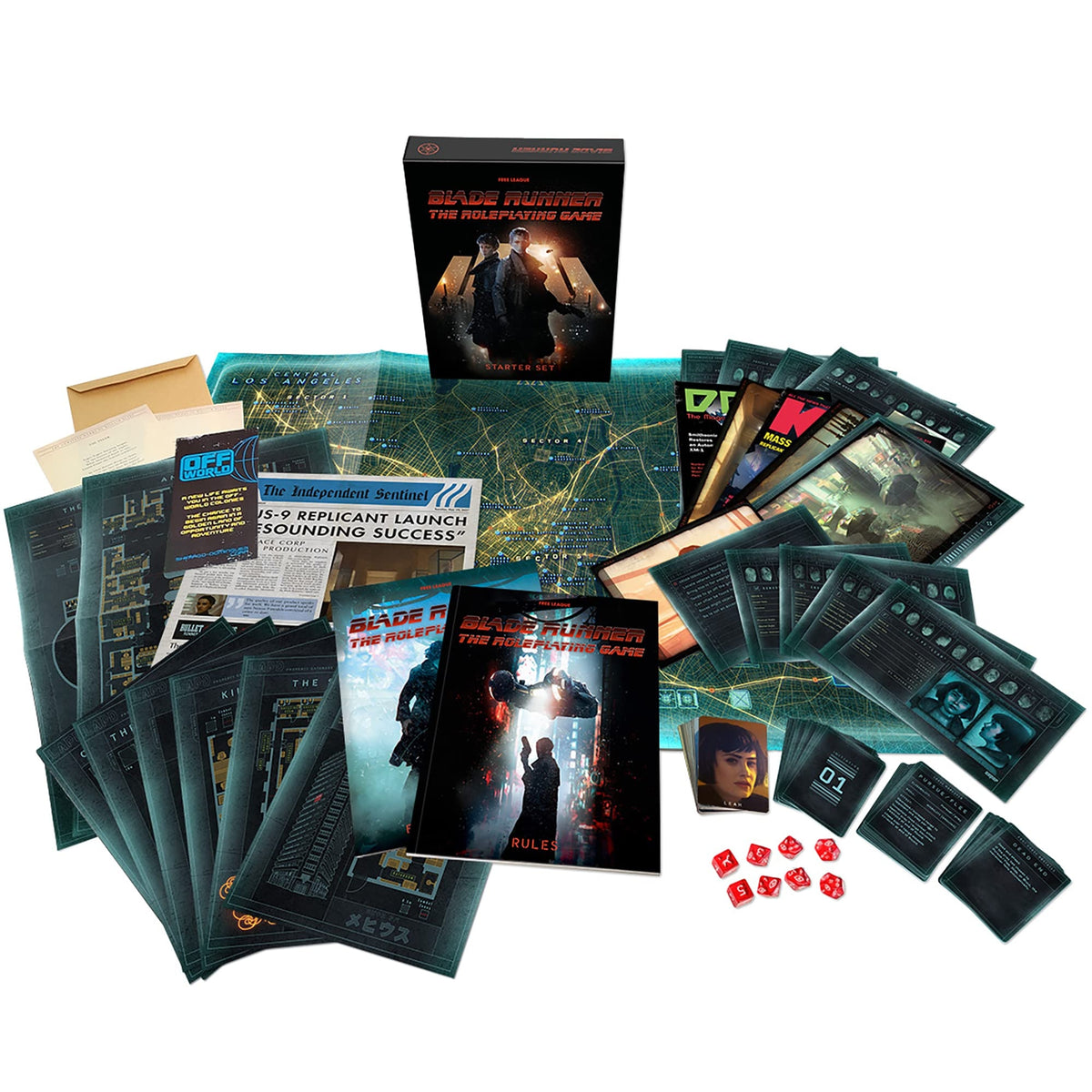 Blade Runner RPG: Starter Set Box | Lazarus Games