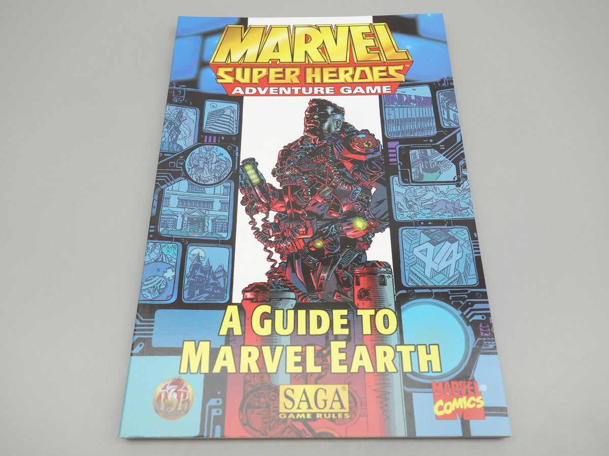 Marvel Super Heroes: Adventure Game - A Guide to Marvel Earth | Lazarus ...