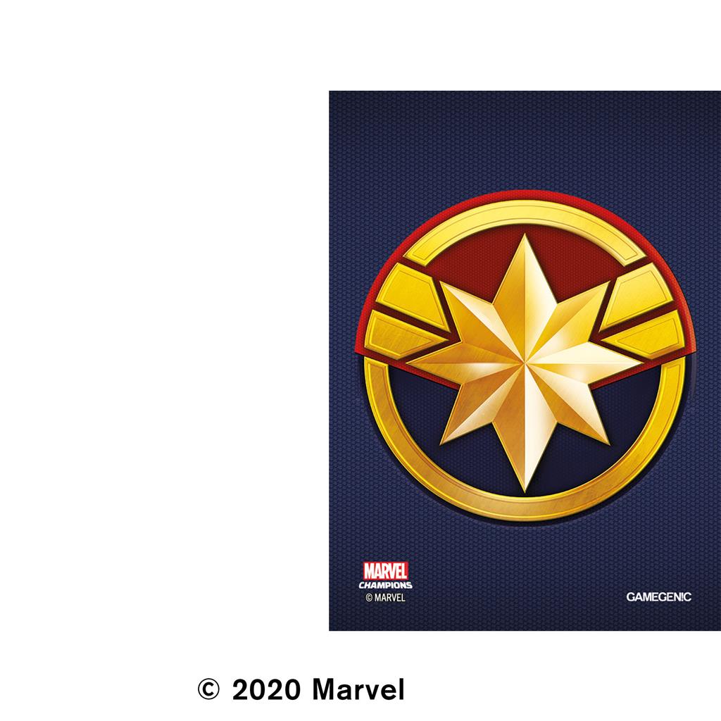 Marvel Card Sleeve Pack: Captain Marvel | Lazarus Games