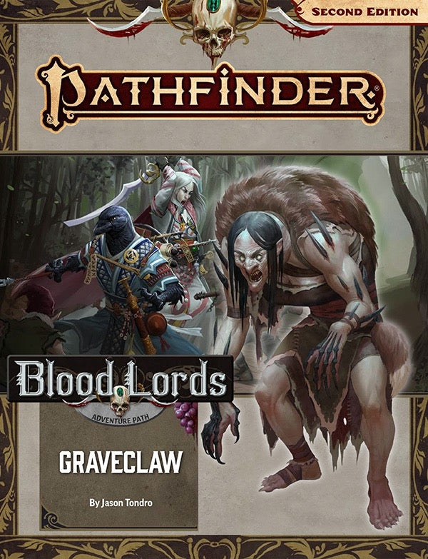 Pathfinder, 2e: Adventure Path- Graveclaw (Blood Lords 2 of 6 ...