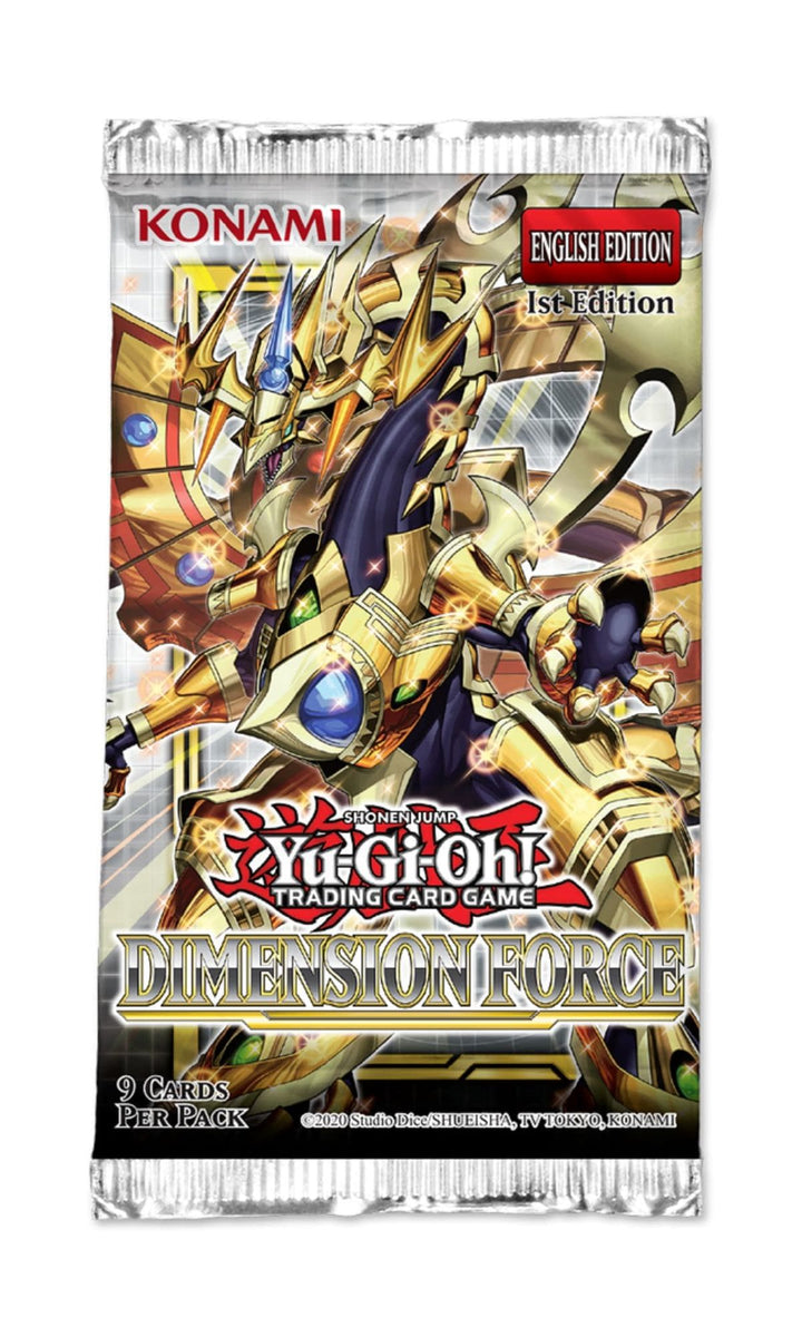 Yu-Gi-Oh! Dimension Force Booster Pack | Lazarus Games